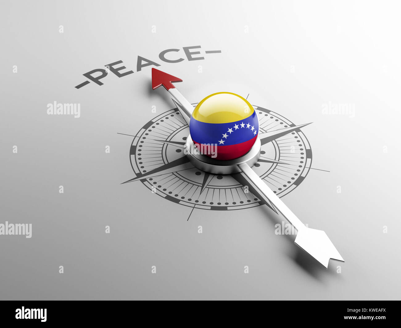 Venezuela High Resolution Peace Concept Stock Photo - Alamy