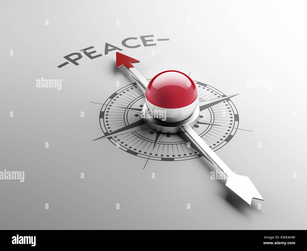 Indonesia High Resolution Peace Concept Stock Photo - Alamy