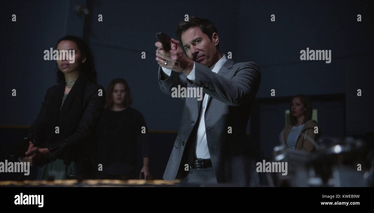 TRAVELERS, (from left): Nesta Cooper, Eric McCormack, 'Ave Machina ...