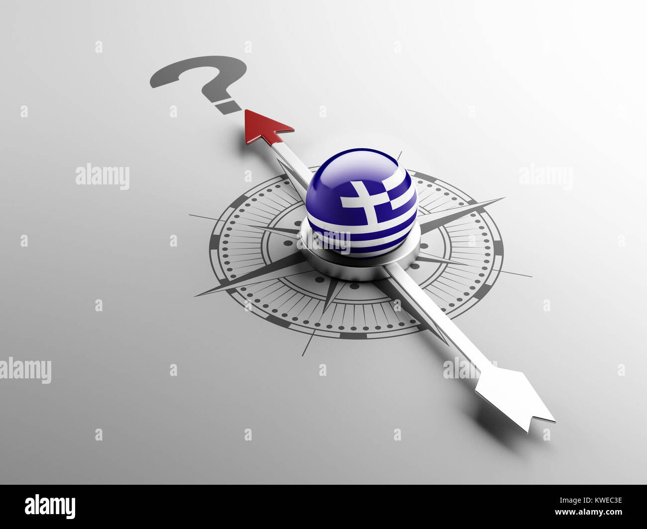 Greece High Resolution Question Mark Concept Stock Photo - Alamy