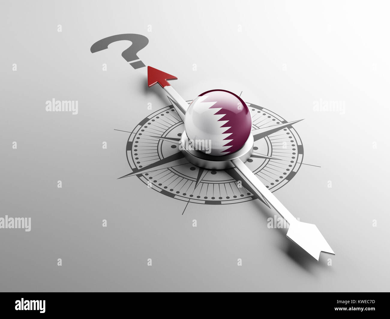Qatar High Resolution Question Mark Concept Stock Photo - Alamy