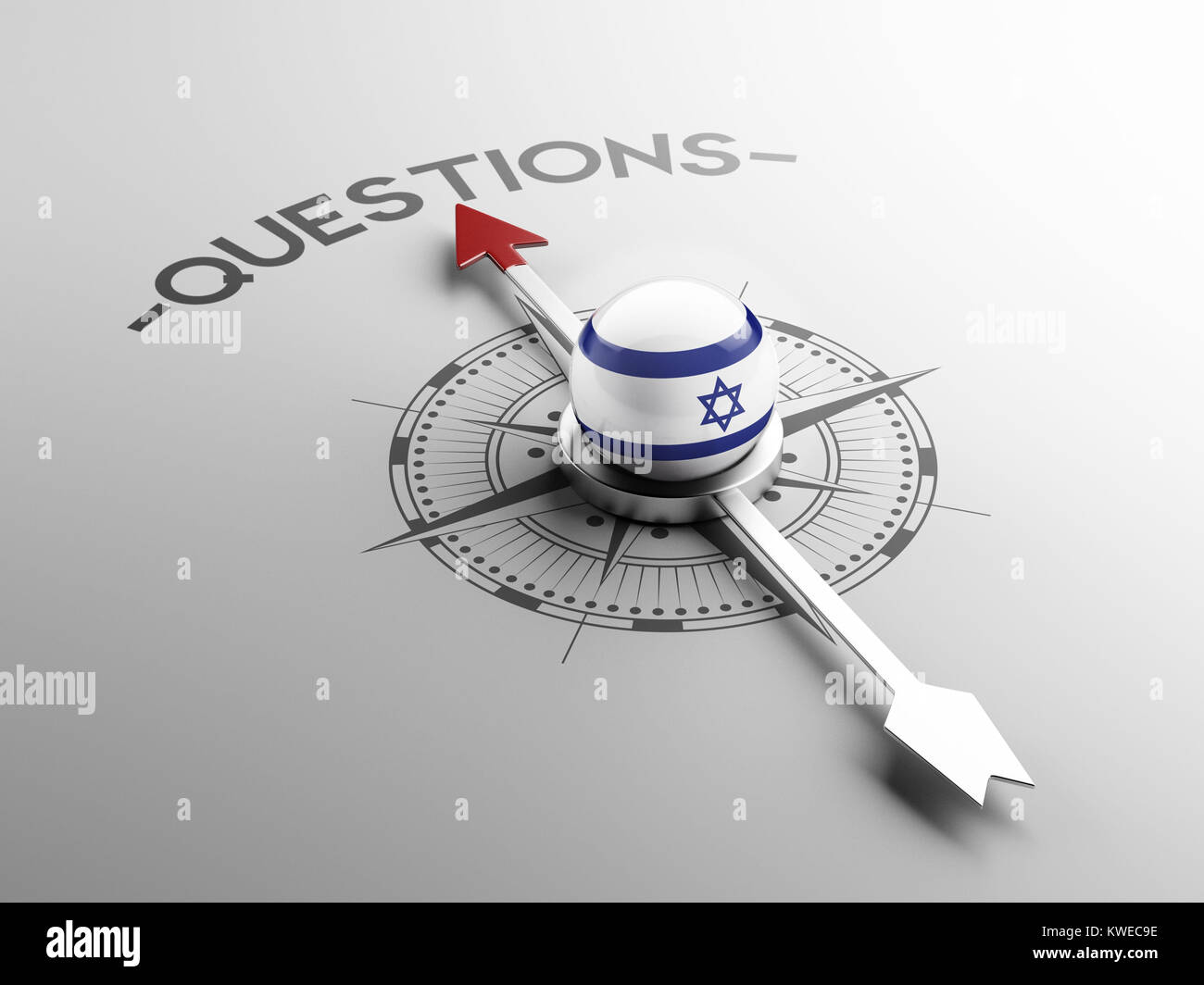 Israel High Resolution Questions Concept Stock Photo - Alamy