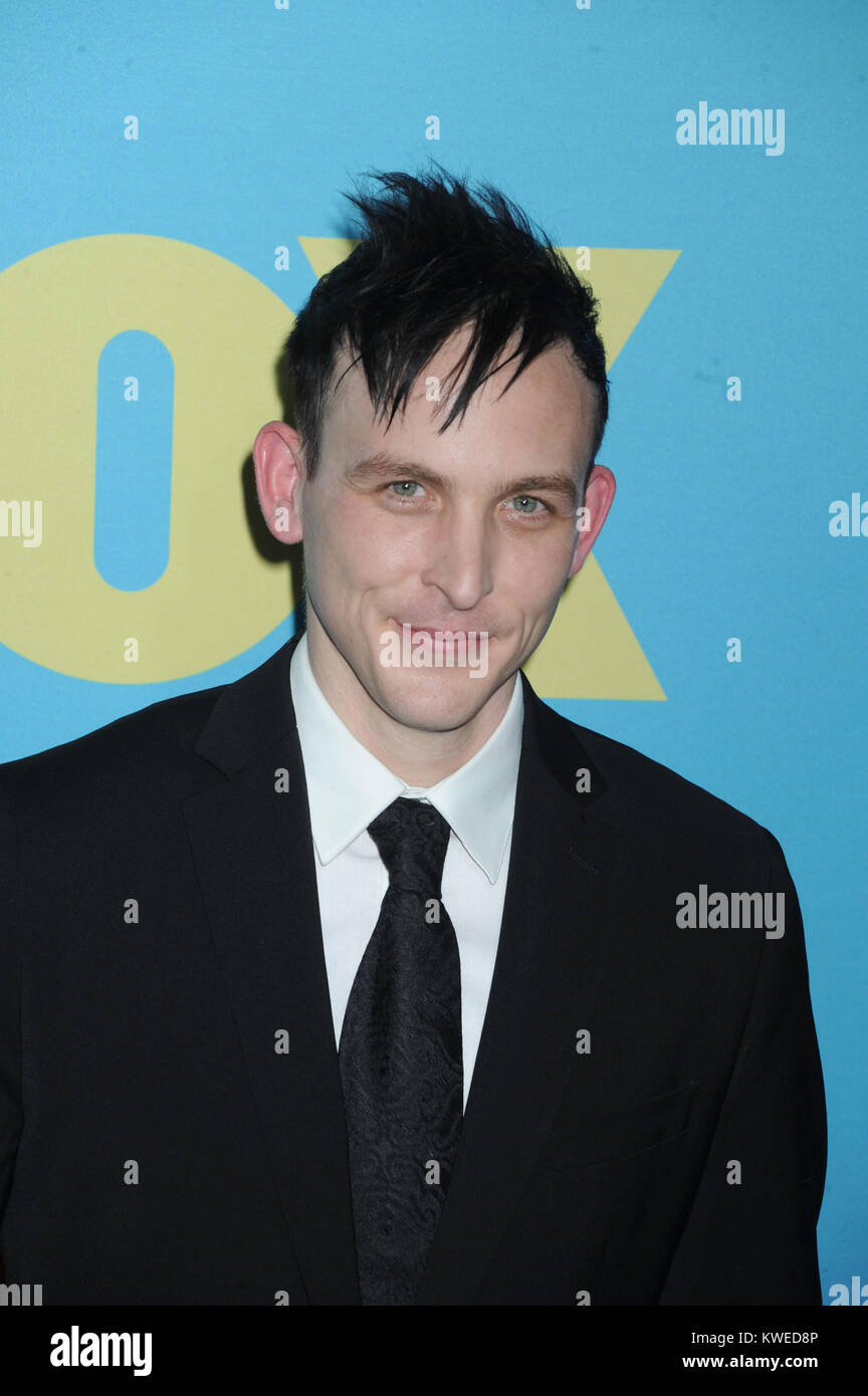 NEW YORK, NY - MAY 12: Robin Lord Taylor attends the FOX 2014 ...