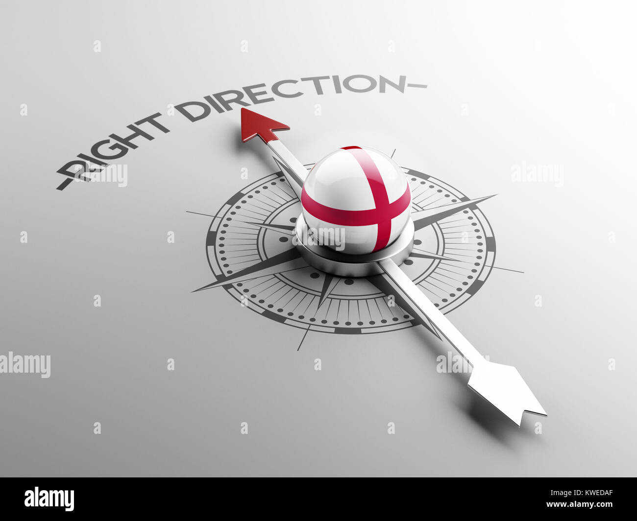 England High Resolution Right Direction Concept Stock Photo - Alamy