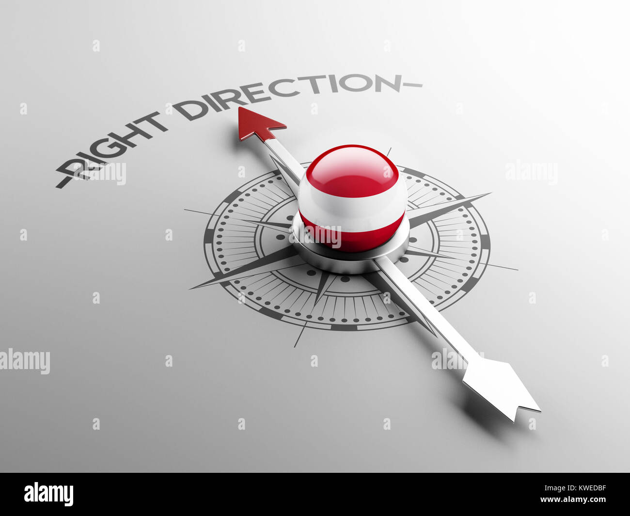 Austria High Resolution Right Direction Concept Stock Photo - Alamy