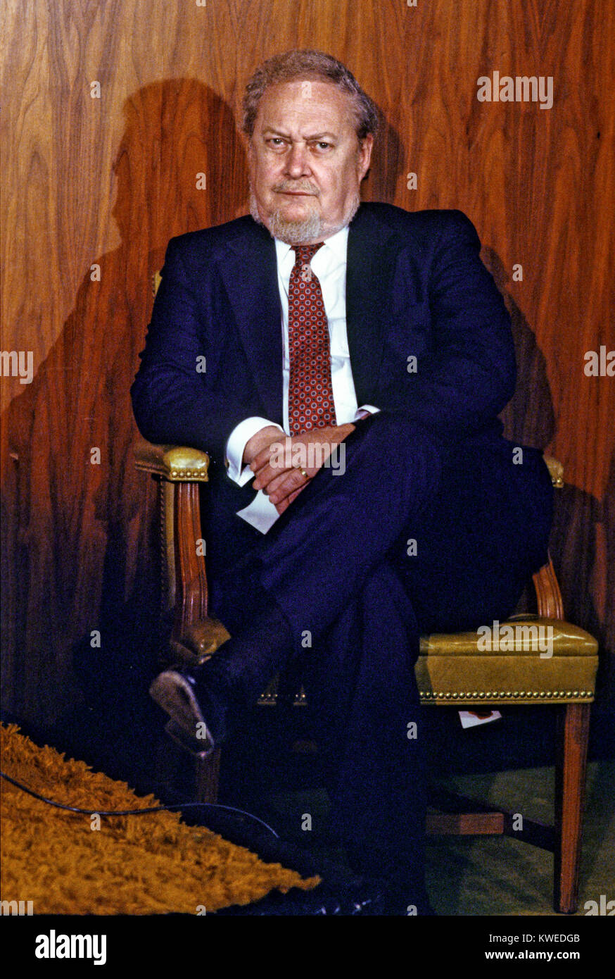 Judge Robert H. Bork, United States President Ronald Reagan's nominee ...