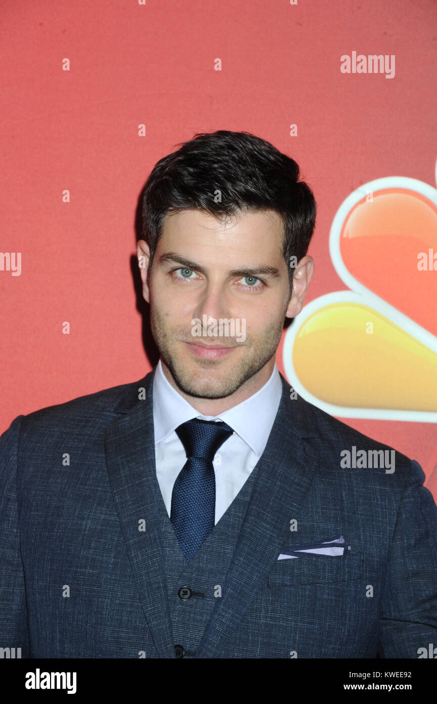 NEW YORK, NY - MAY 12: David Giuntoli attends the 2014 NBC Upfront ...