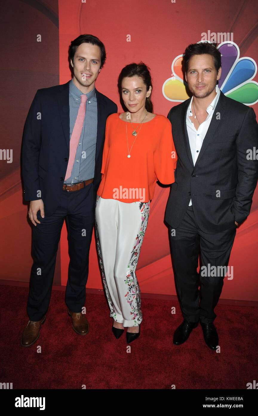 NEW YORK, NY - MAY 12: Jake Robinson Anna Friel Peter Facinelli attends ...
