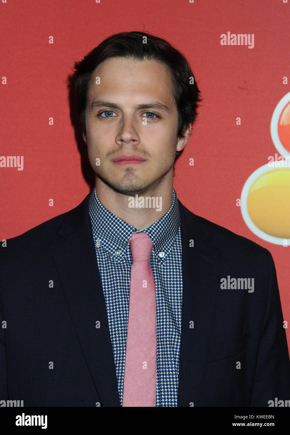 NEW YORK, NY - MAY 12: Jake Robinson attends the 2014 NBC Upfront ...