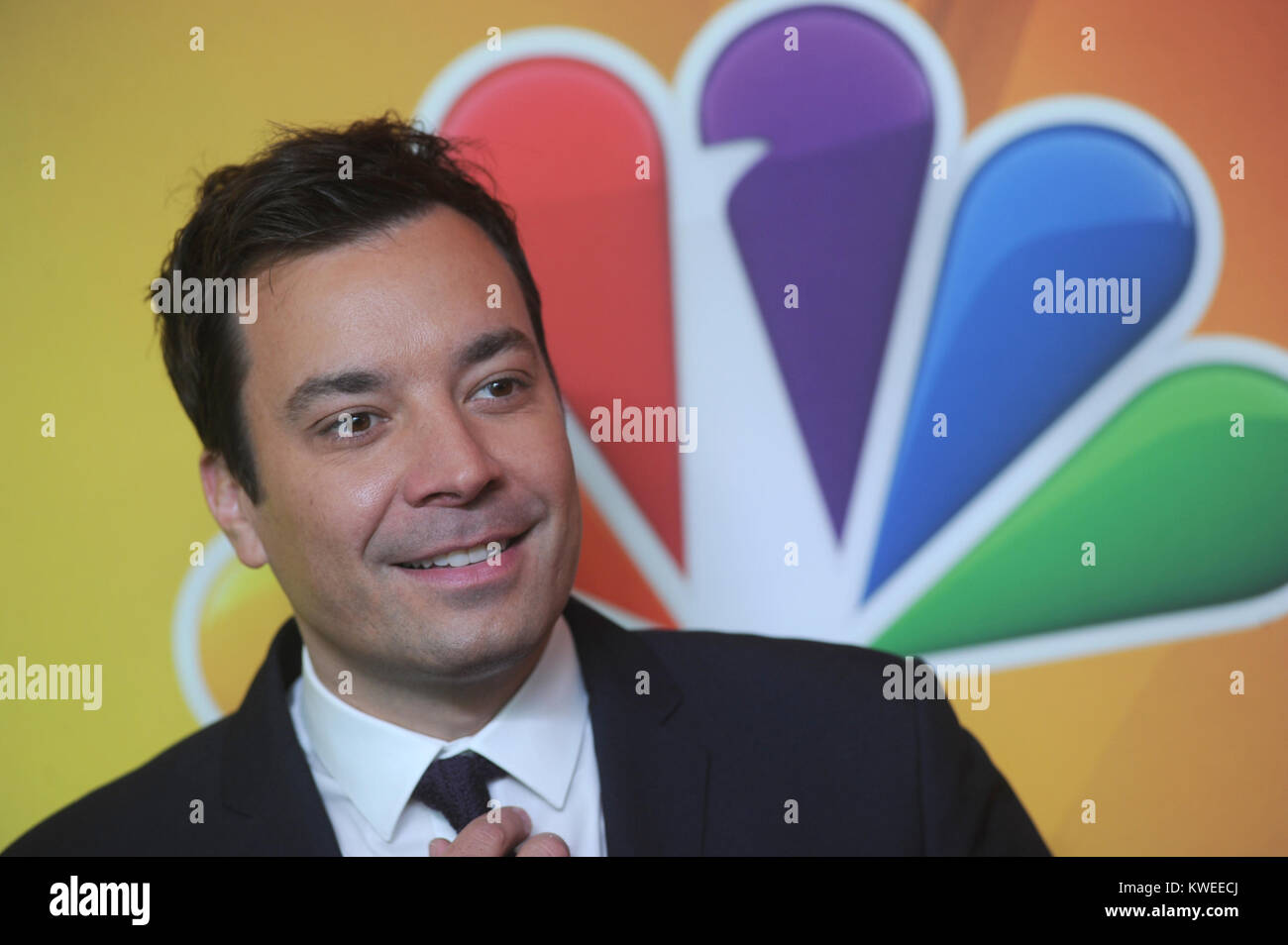 NEW YORK, NY - MAY 12: Jimmy Fallon attends the 2014 NBC Upfront ...
