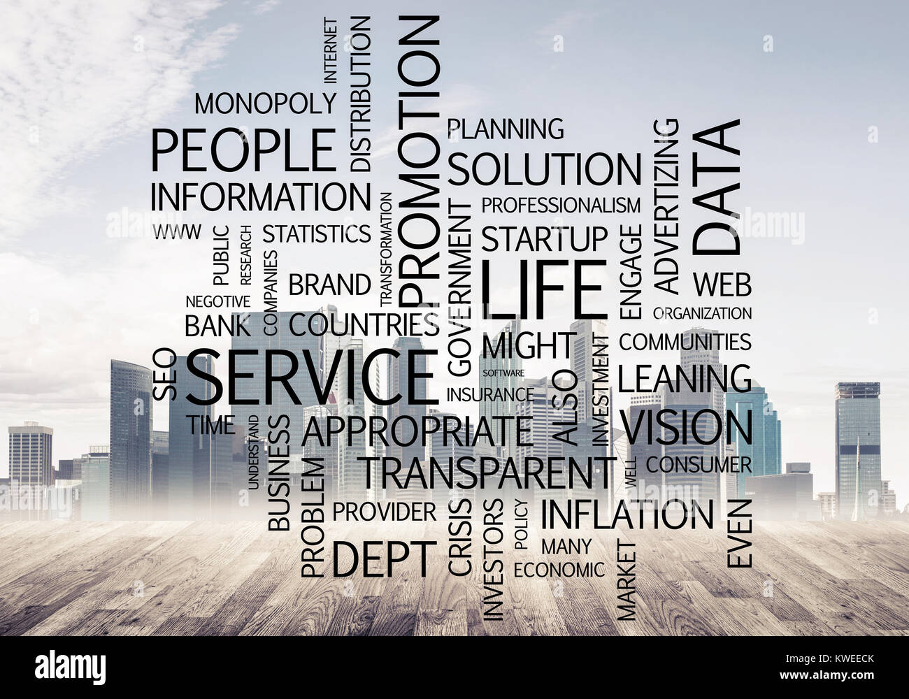 Business conceptual words as keys to success and company growth Stock ...