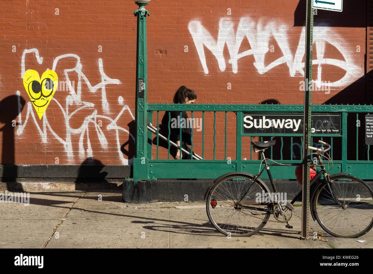 Brooklyn subway hi-res stock photography and images - Alamy
