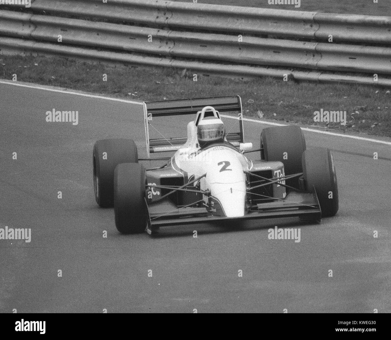 Claude Bourbonnais , British Formula 2 at Oulton Park, April 1992 Stock ...