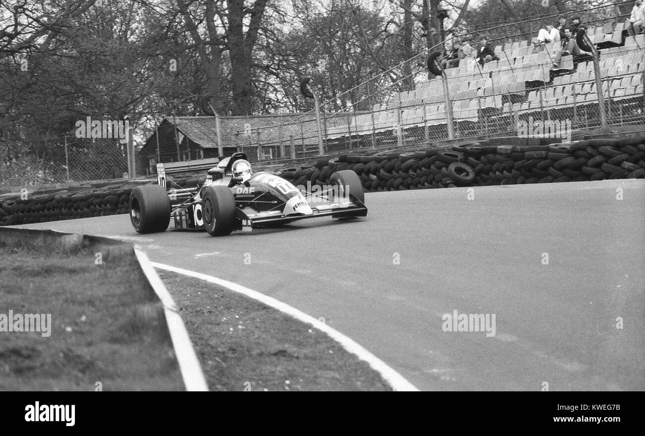 Yvan Muller British Formula 2 at Oulton Park, April 1992 Stock Photo ...