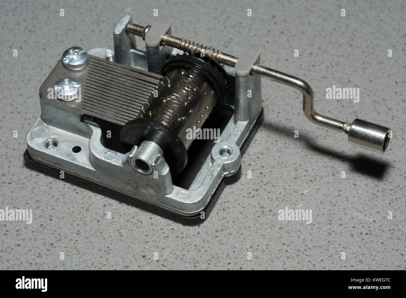 Music box mechanism hi-res stock photography and images - Alamy