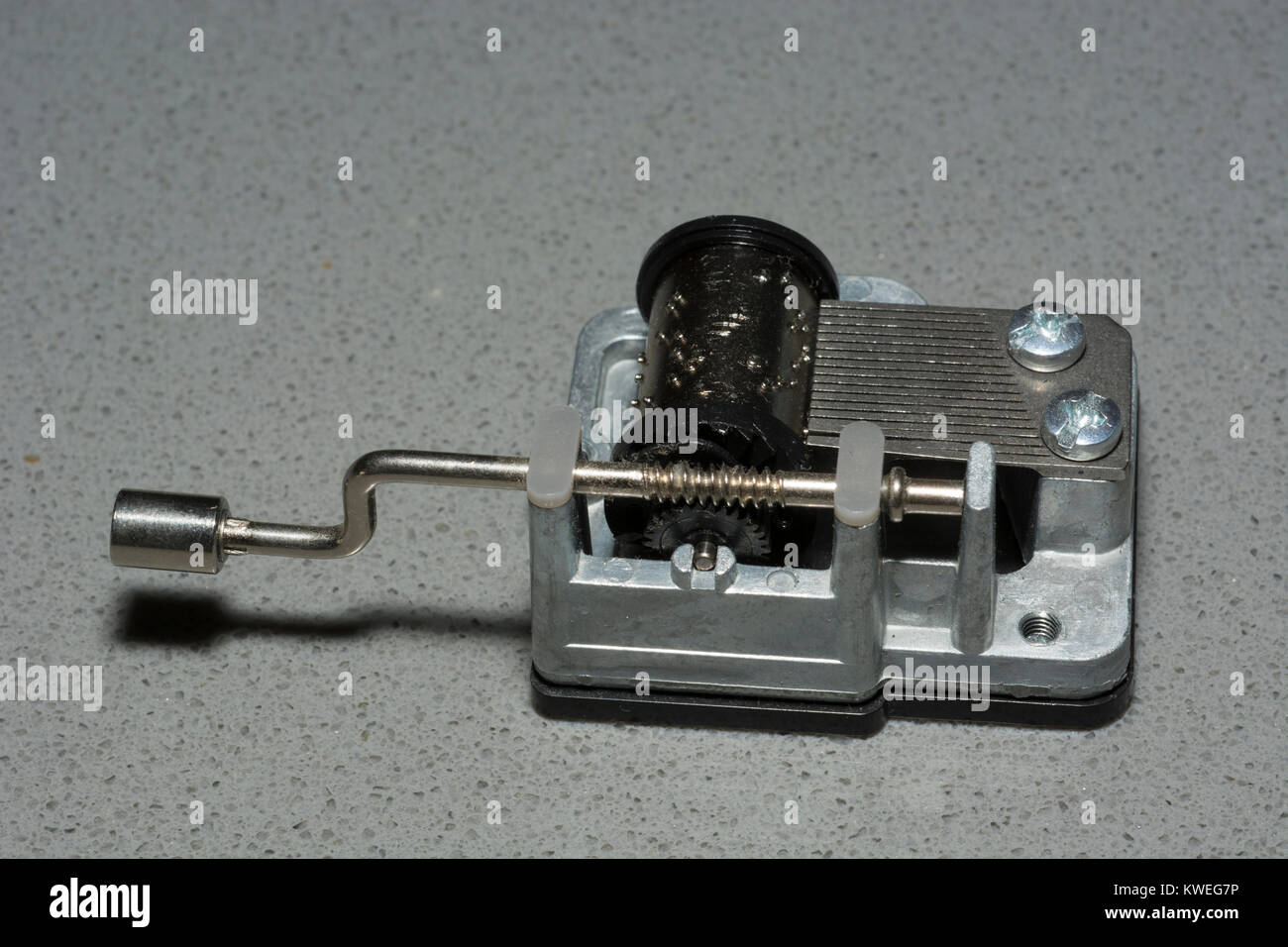 Music box mechanism Stock Photo - Alamy