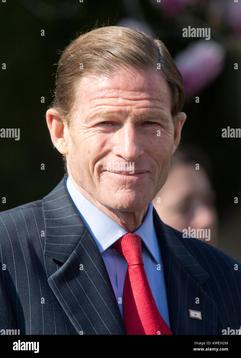 United States Senator Richard Blumenthal (Democrat of Connecticut ...