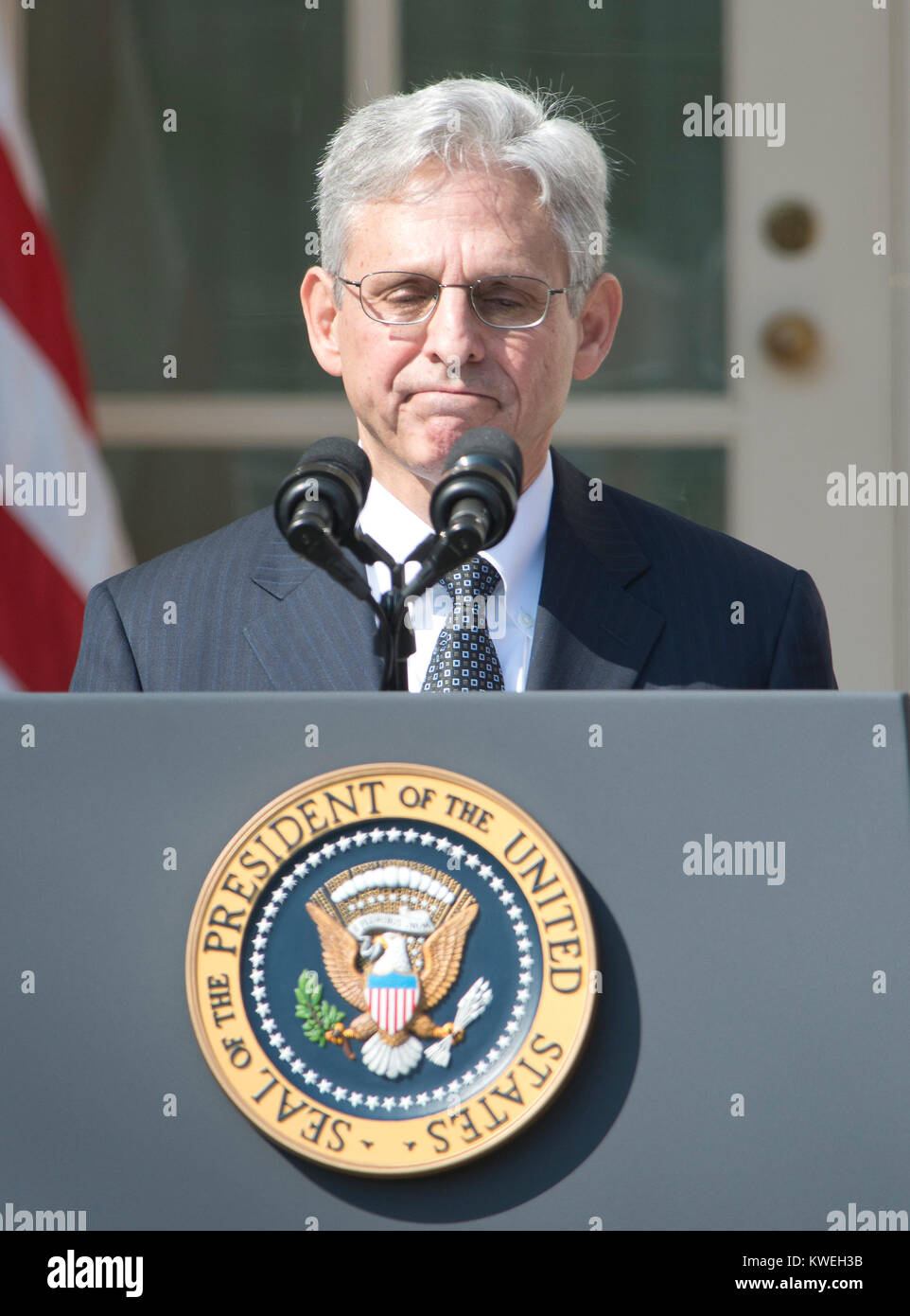 Judge Merrick Garland, chief justice for the US Court of Appeals for ...
