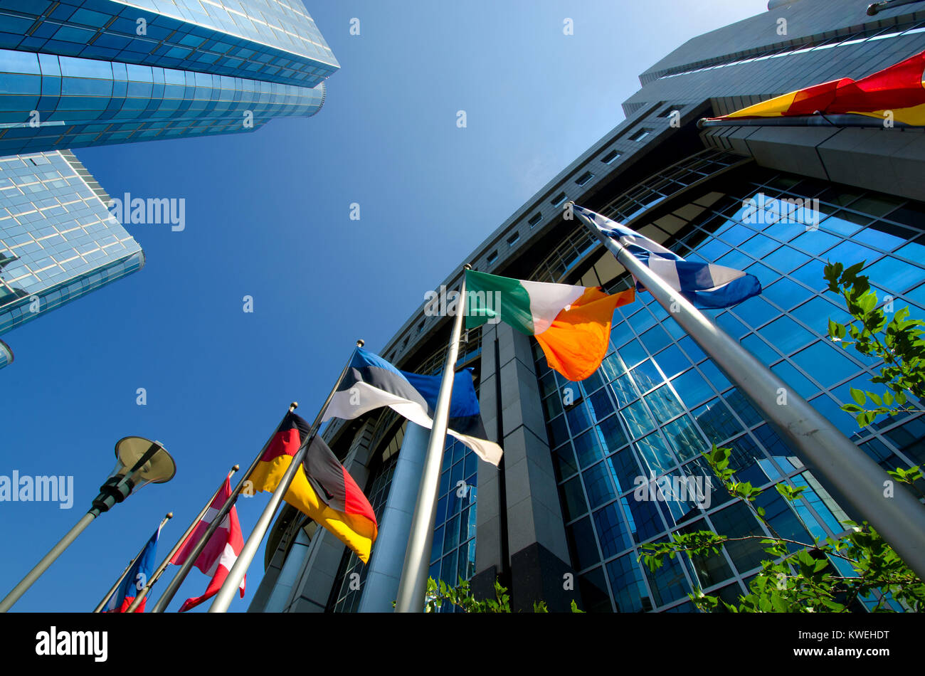 Member national flags hi-res stock photography and images - Alamy