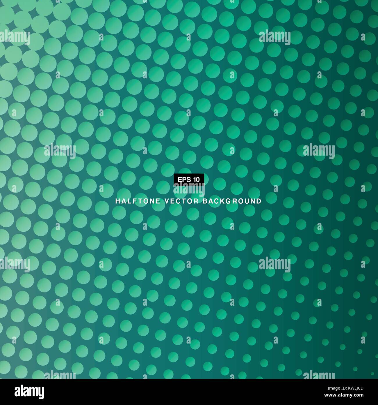 abstract green color halftone background vector Stock Vector Image ...