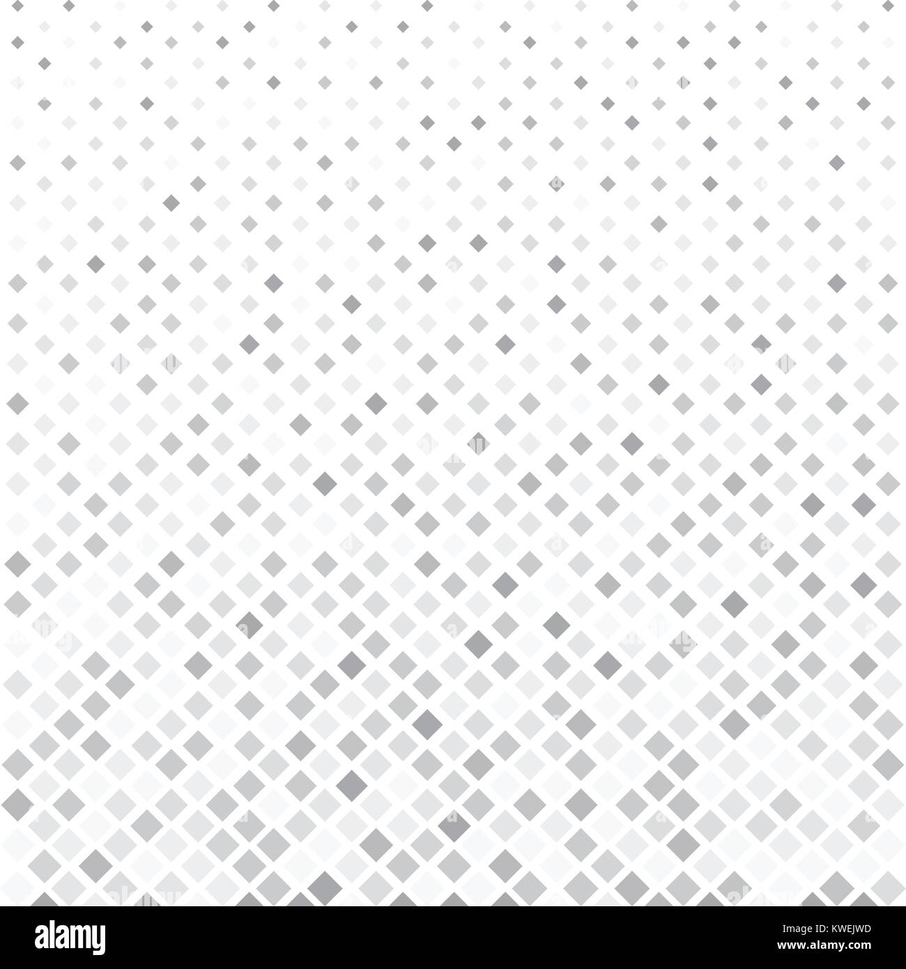 Abstract halftone grey square pattern background, Vector modern ...