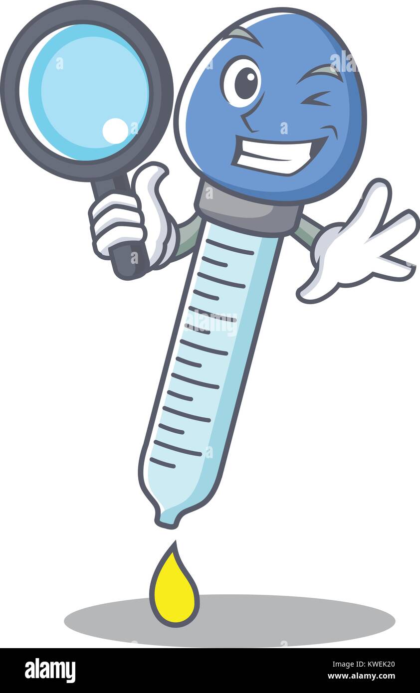 Detective dropper character cartoon style Stock Vector Image & Art - Alamy