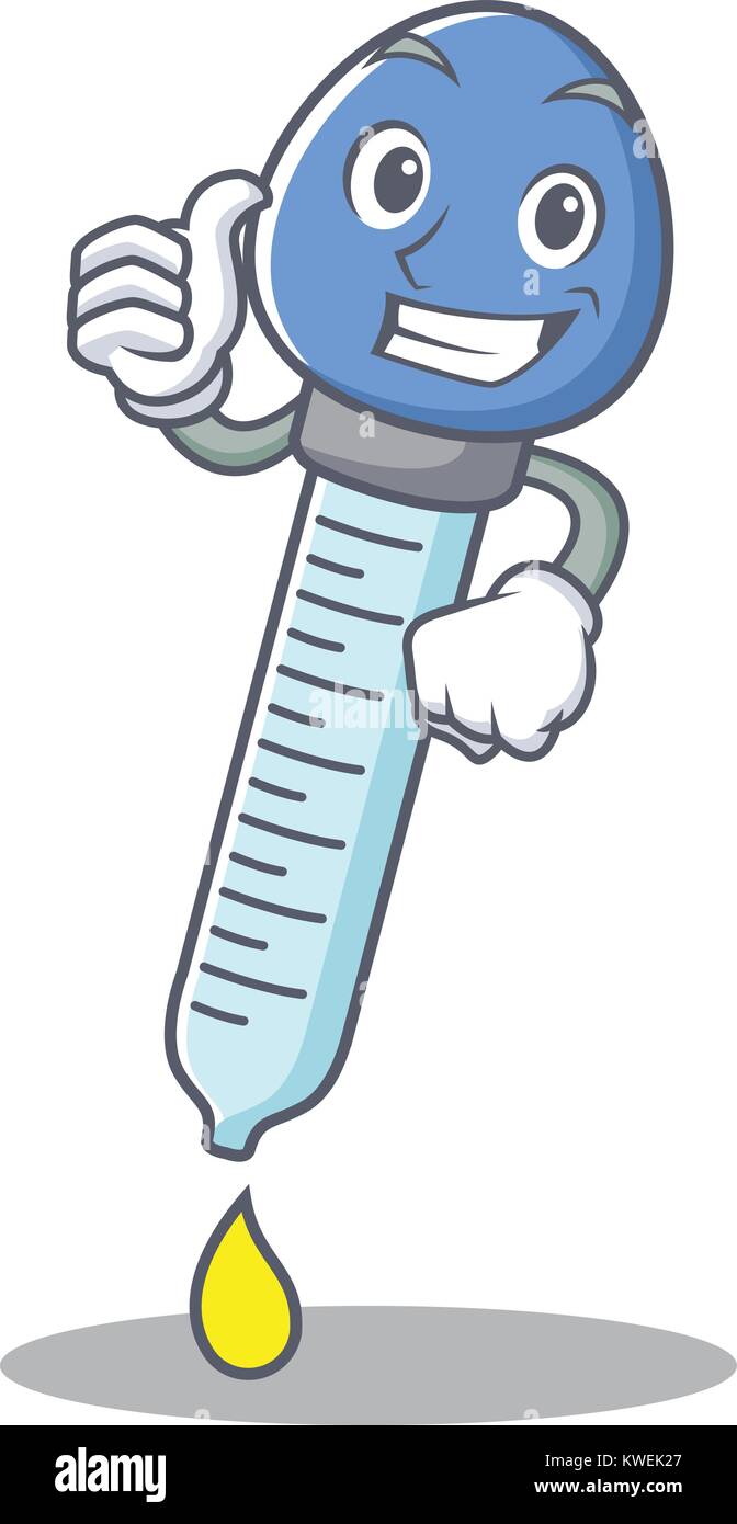 Thumbs up dropper character cartoon style Stock Vector Image & Art - Alamy