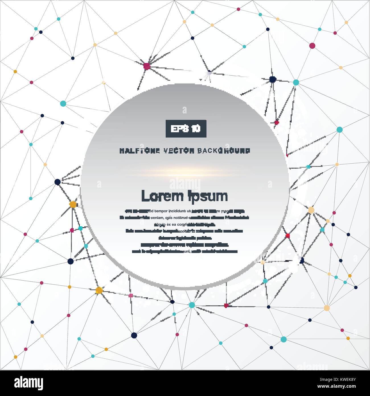 Abstract lines connection hi-res stock photography and images - Alamy