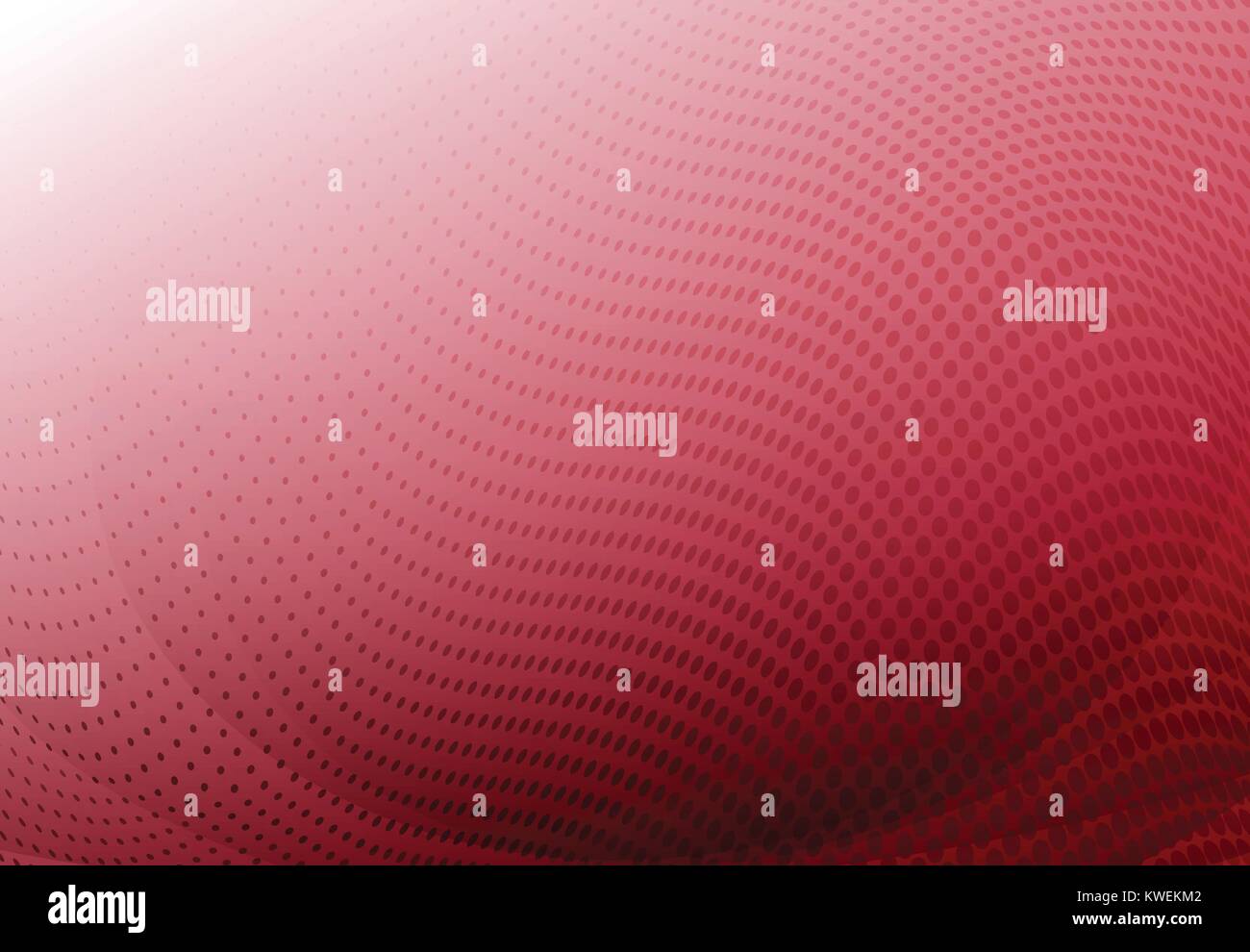 Red curve abstract background with wave halftone copy space. Vector ...