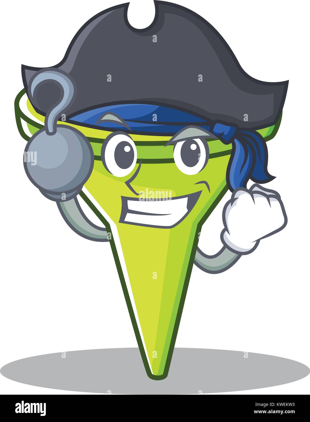 Pirate funnel character cartoon style Stock Vector Image & Art - Alamy