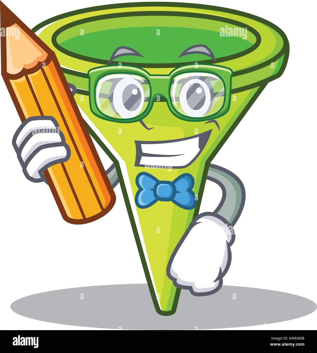 Student funnel character cartoon style Stock Vector Image & Art - Alamy