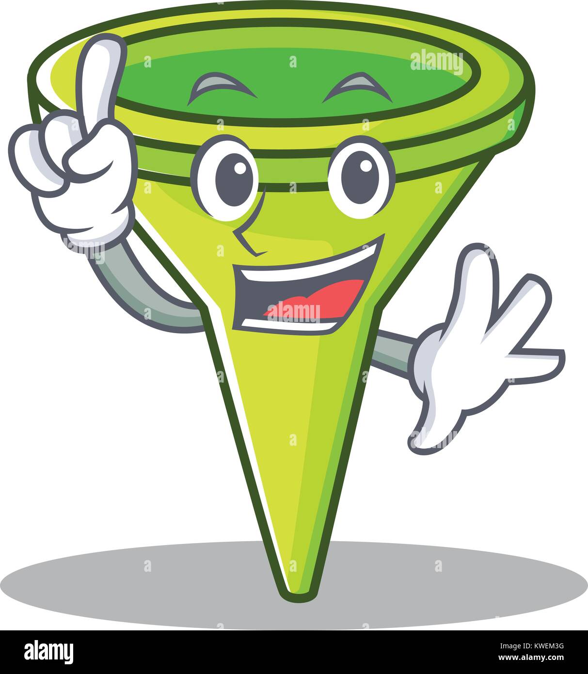 Hand oil funnel Stock Vector Images - Alamy