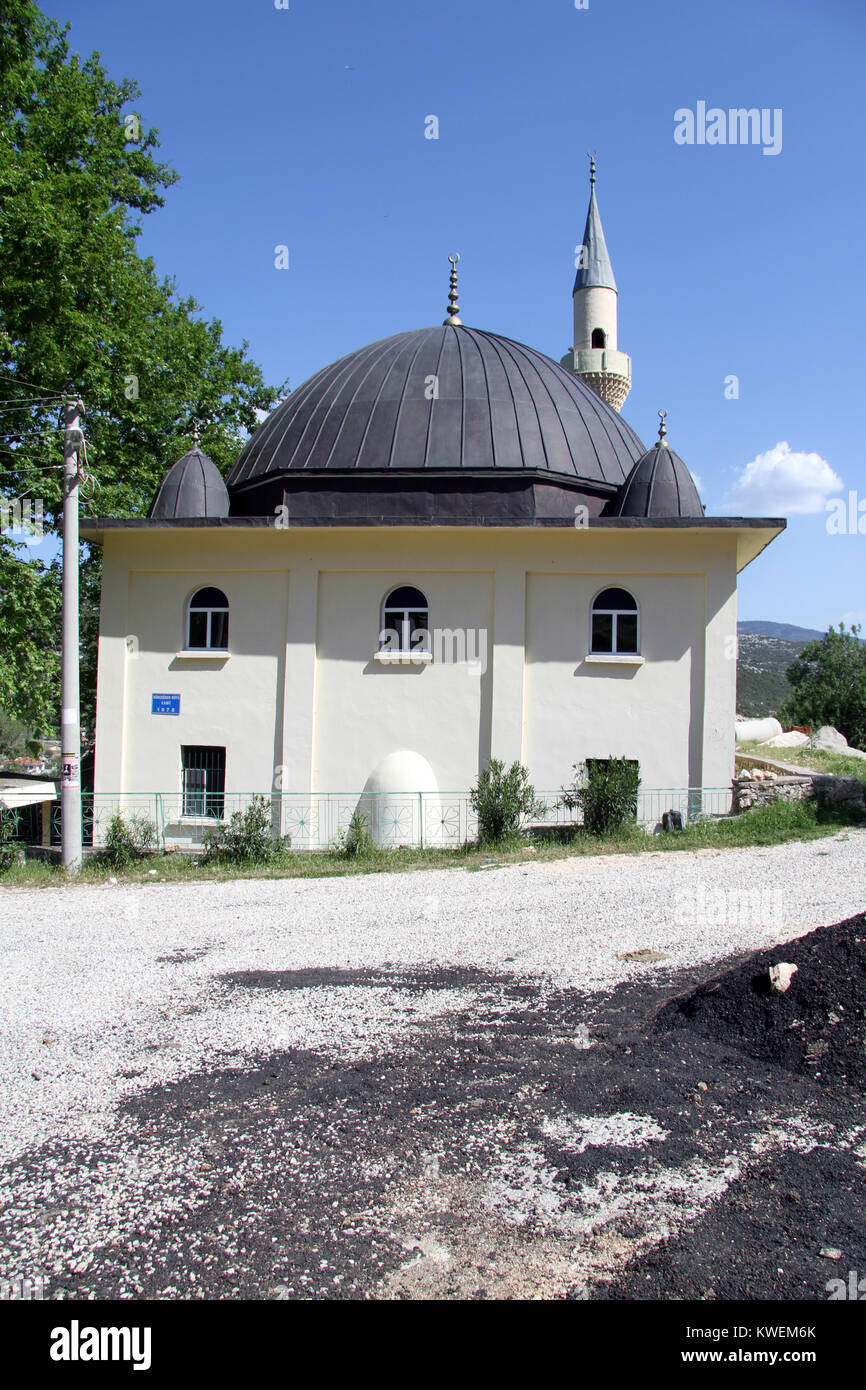 Small mosque in turkish village, Turkey Stock Photo - Alamy
