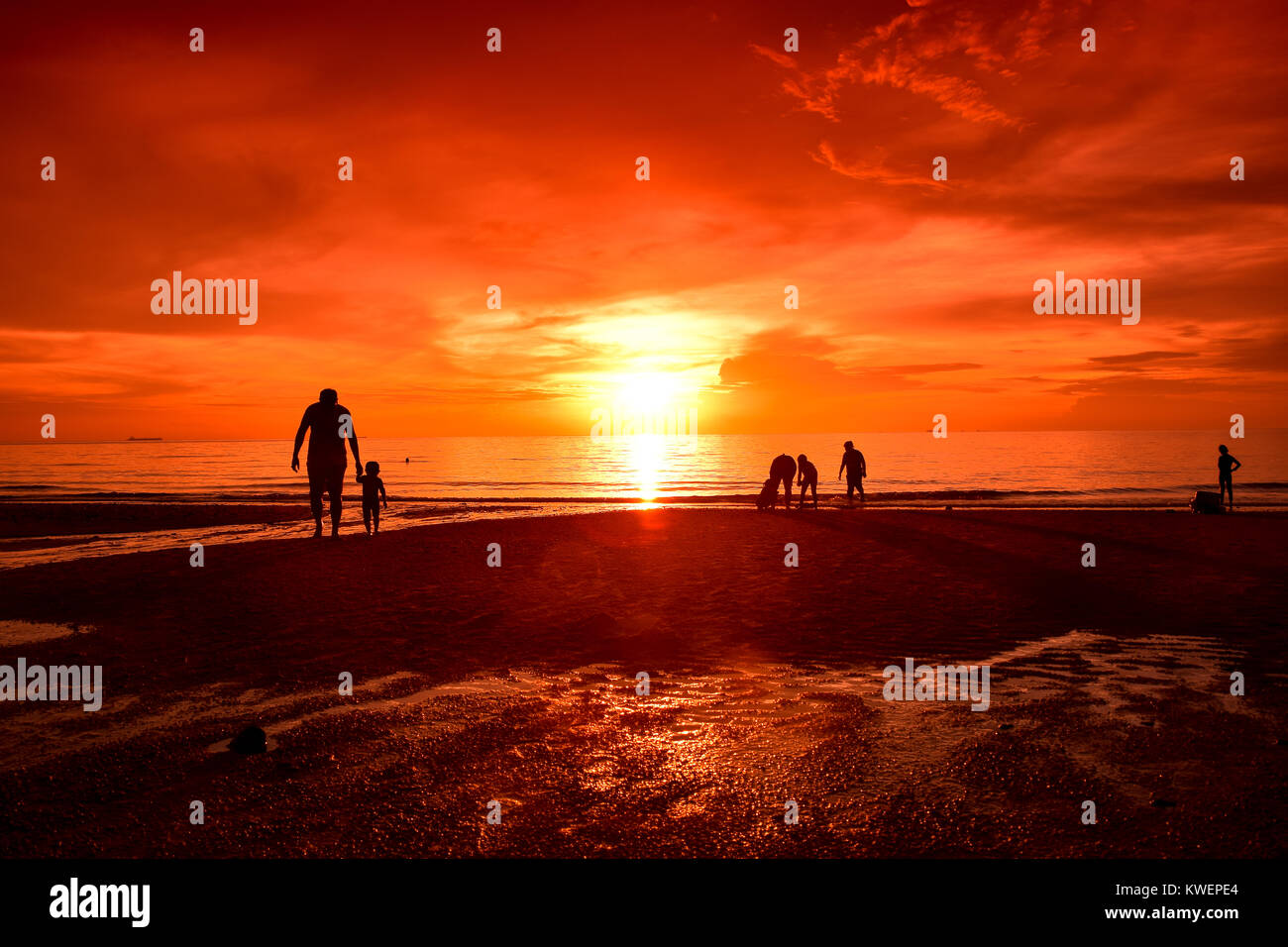 Every sunset is an opportunity to reset Stock Photo - Alamy
