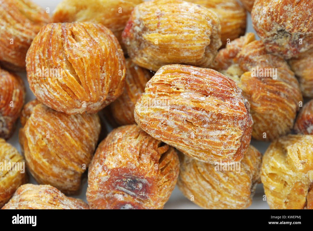 Dried honey dates as a delicious and nutritional snack. Also used in ...