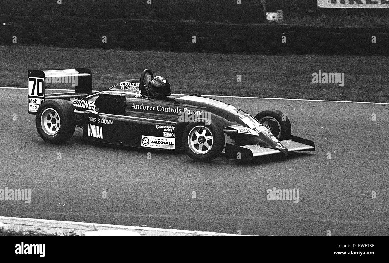 Oliver Gavin, Formula Vauxhall Lotus testing. Oulton Park, Friday Aug ...