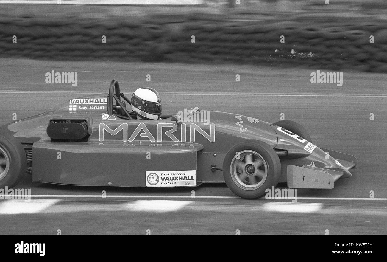 Guy Farrant, Formula Vauxhall Lotus testing. Oulton Park, Friday Aug ...