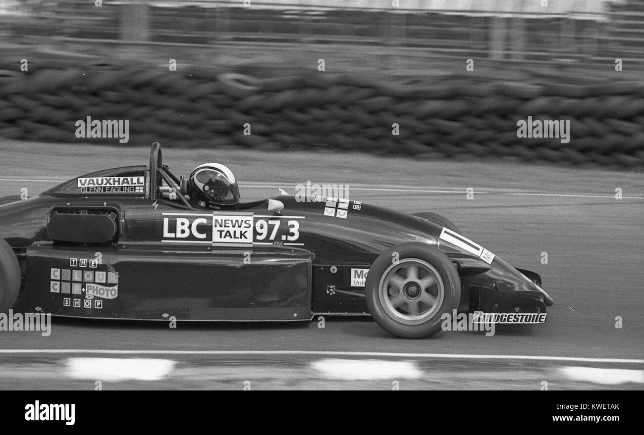 Glenn Eagling, Formula Vauxhall Lotus testing. Oulton Park, Friday Aug ...