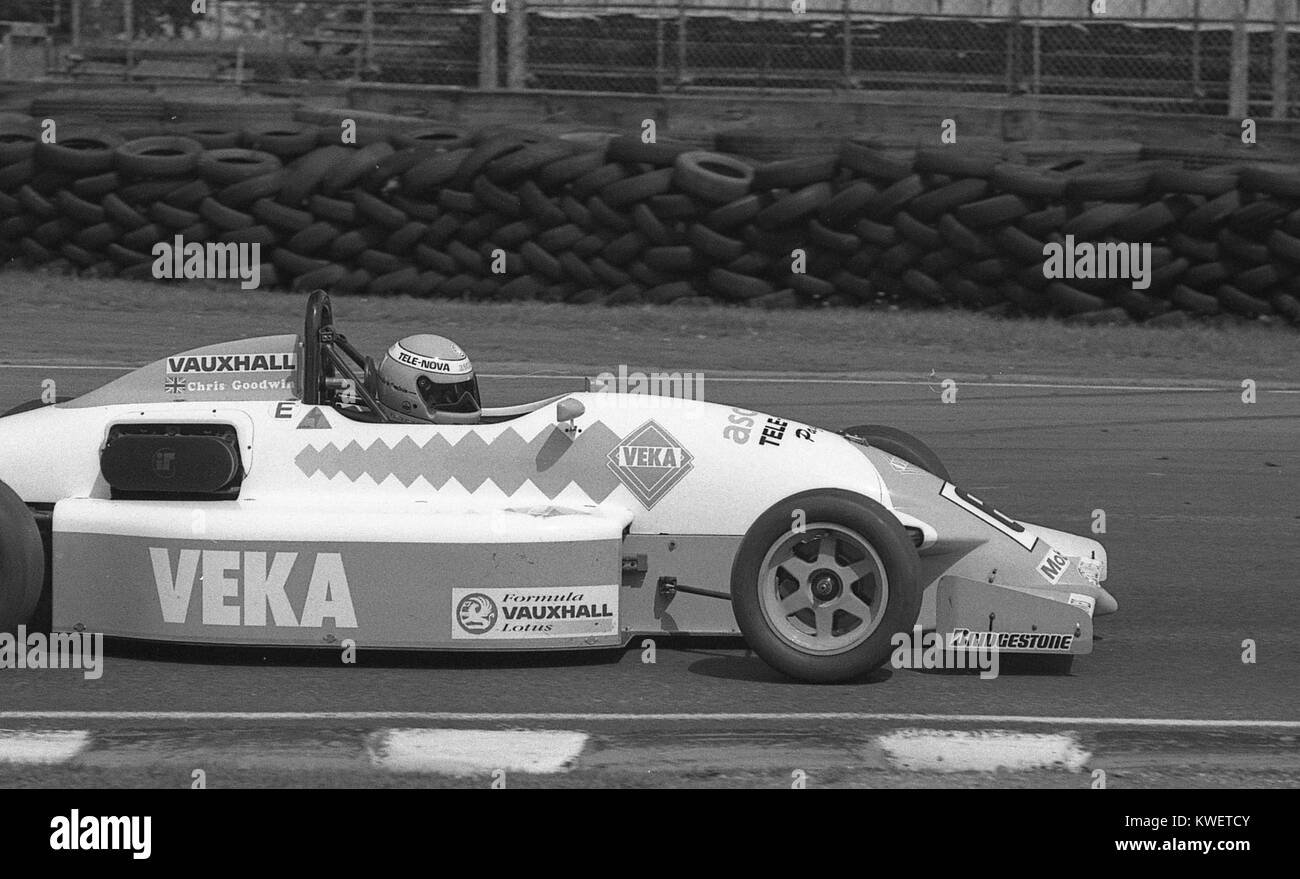 Chris Goodwin, Formula Vauxhall Lotus testing. Oulton Park, Friday Aug ...