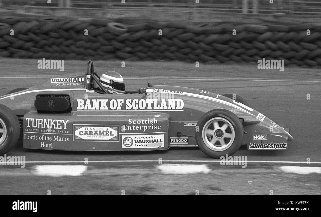 Dario Franchitti, Formula Vauxhall Lotus testing. Oulton Park, Friday ...