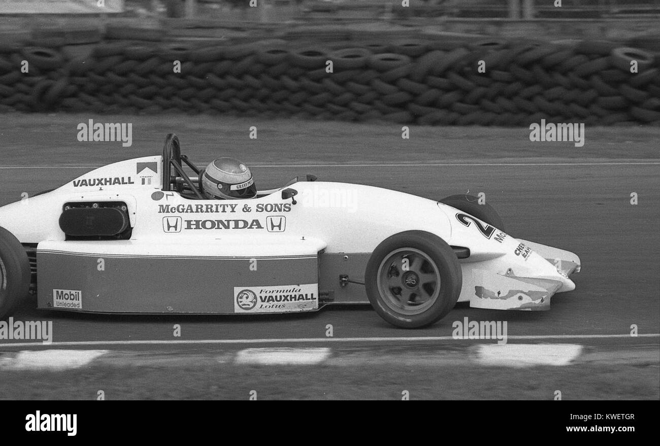Kevin McGarrity, Formula Vauxhall Lotus testing. Oulton Park, Friday ...