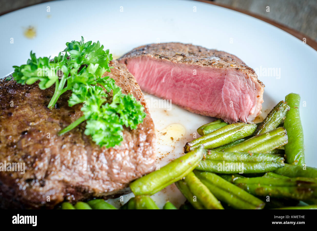 Angus Beef Steak Stock Photo - Alamy