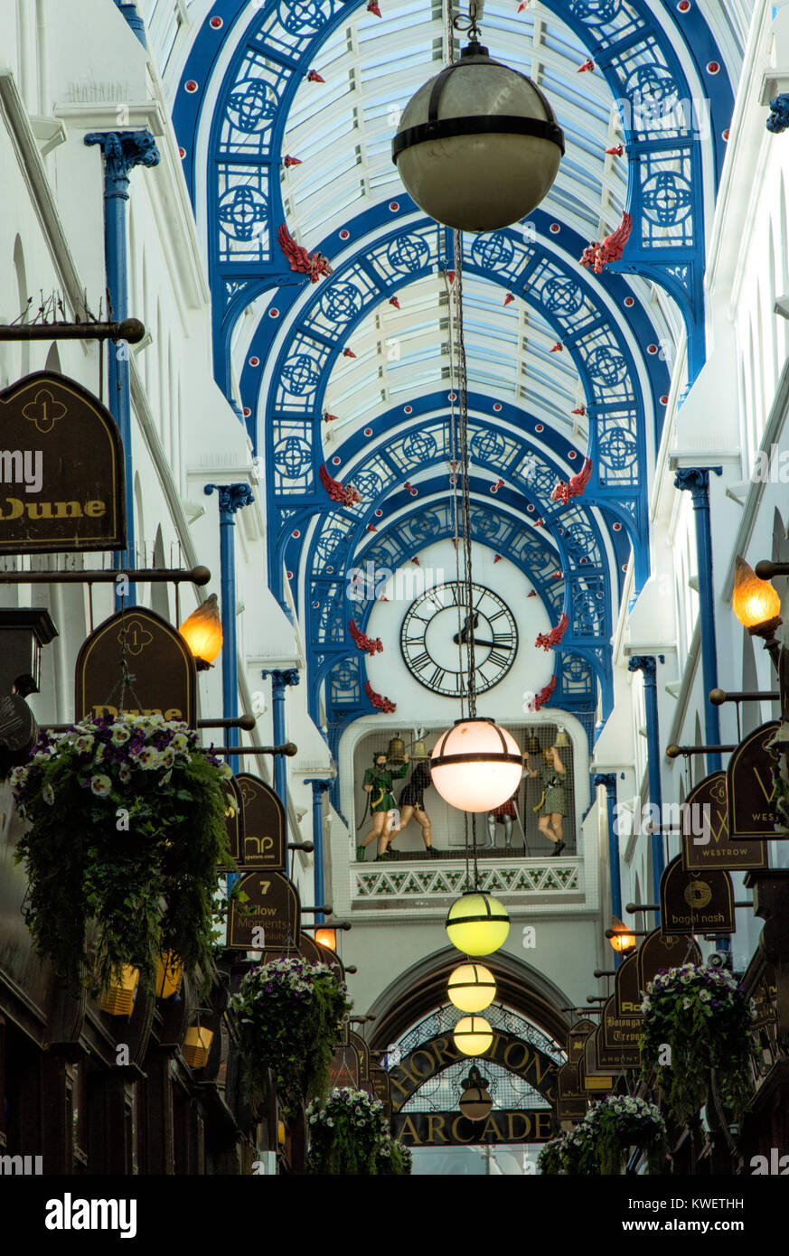 Thorntons arcade leeds hi-res stock photography and images - Alamy