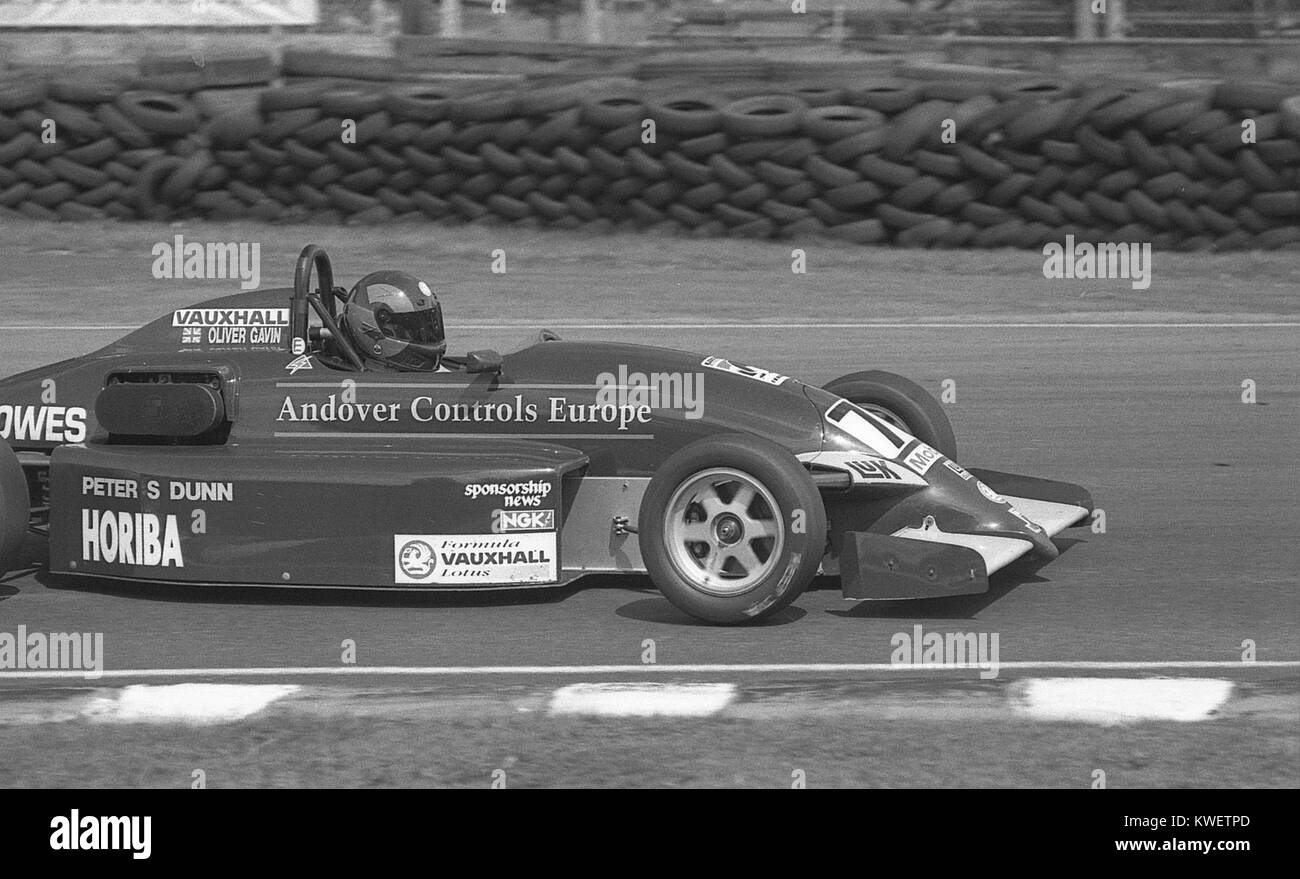 Oliver Gavin, Formula Vauxhall Lotus testing. Oulton Park, Friday Aug ...