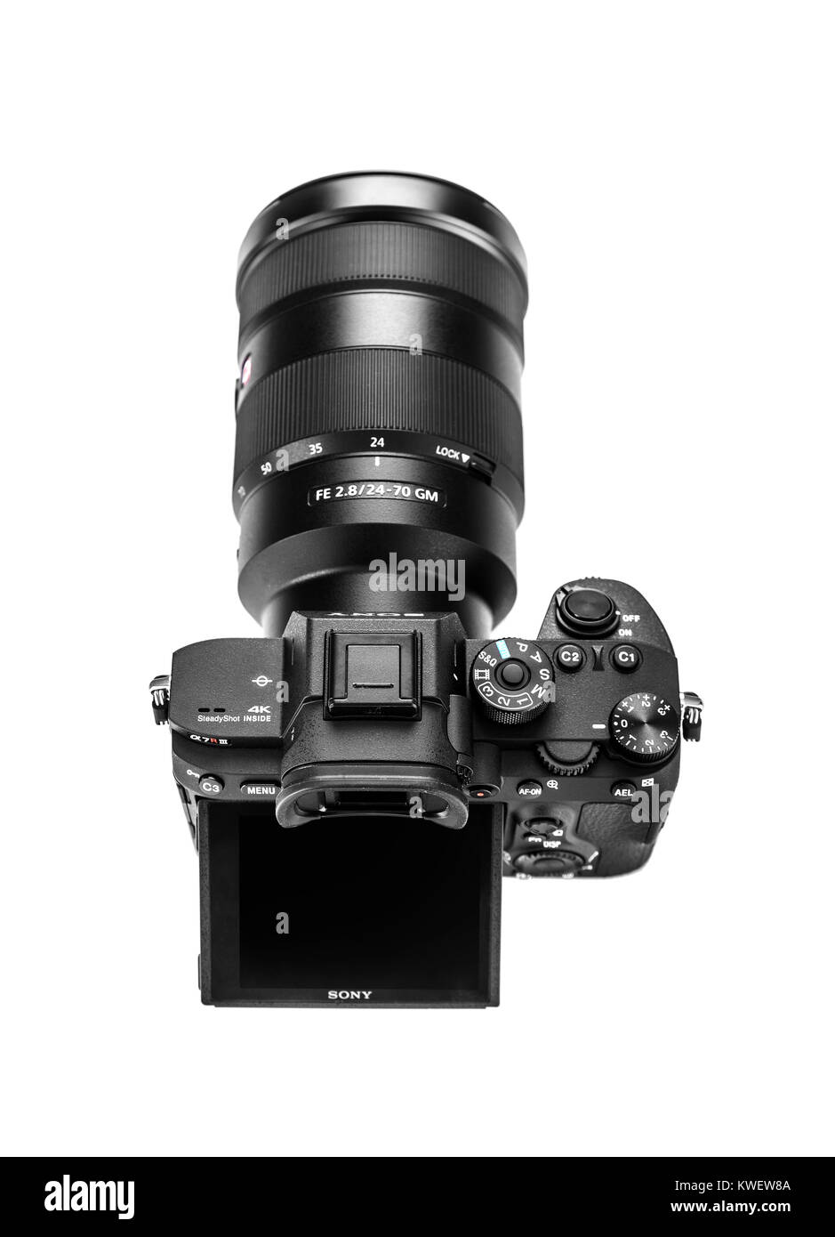 Sony Alpha a7R III Mirrorless Digital Camera Stock Photo - Alamy