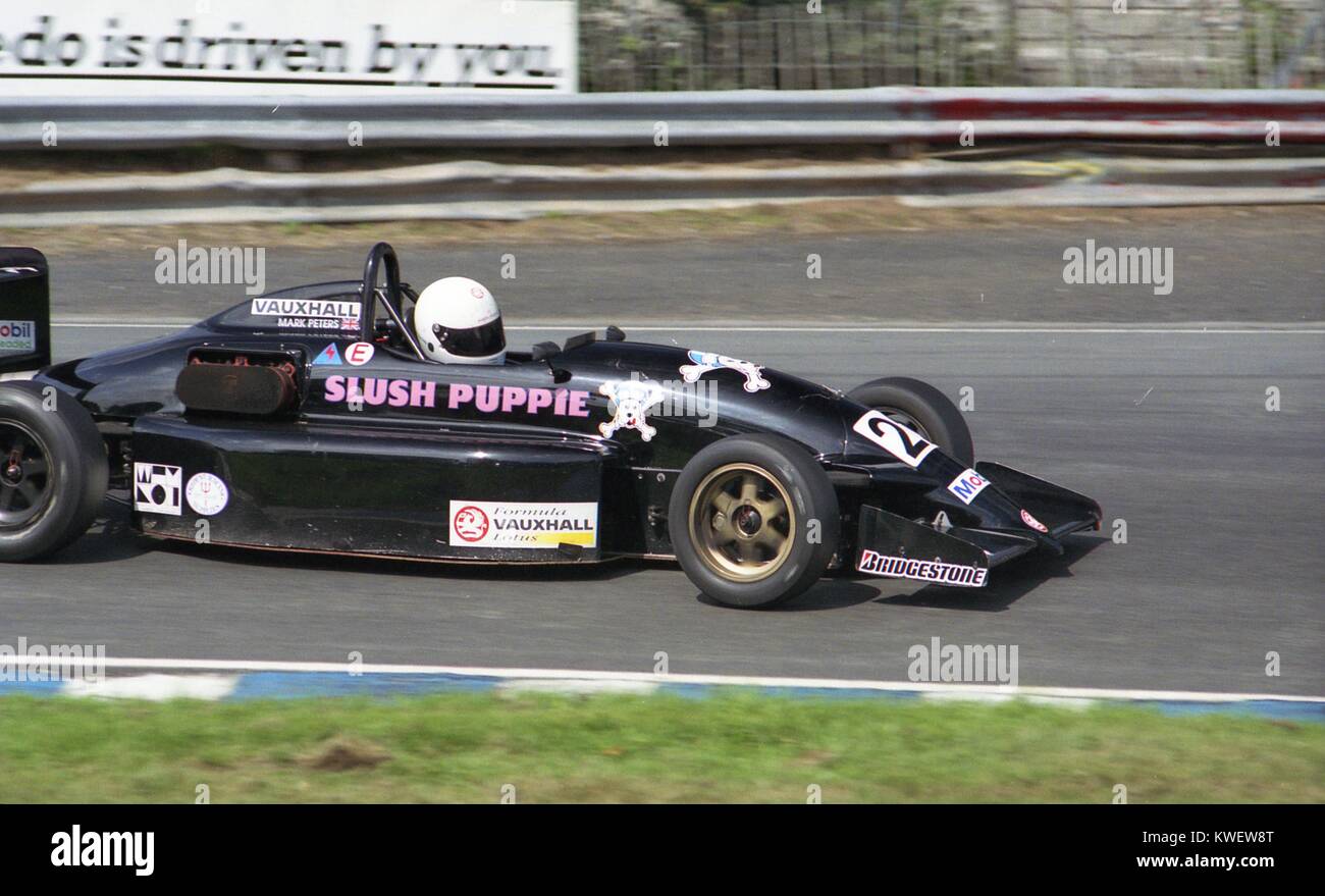 Mark Peters, Formula Vauxhall Lotus testing. Oulton Park, Friday Aug ...