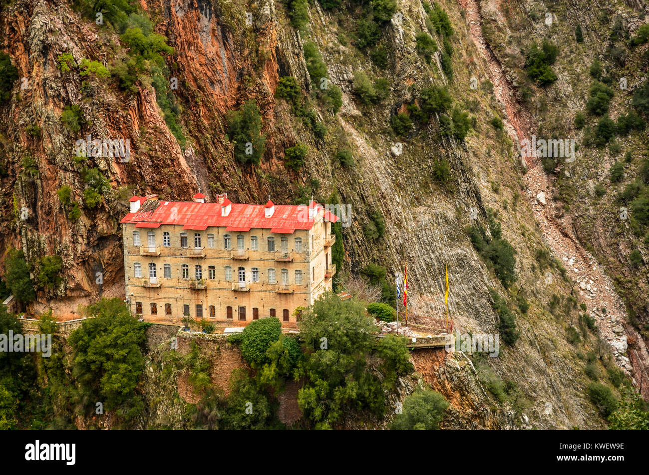 The Monastery of Prousos is located in the prefecture of Evrytania.It ...