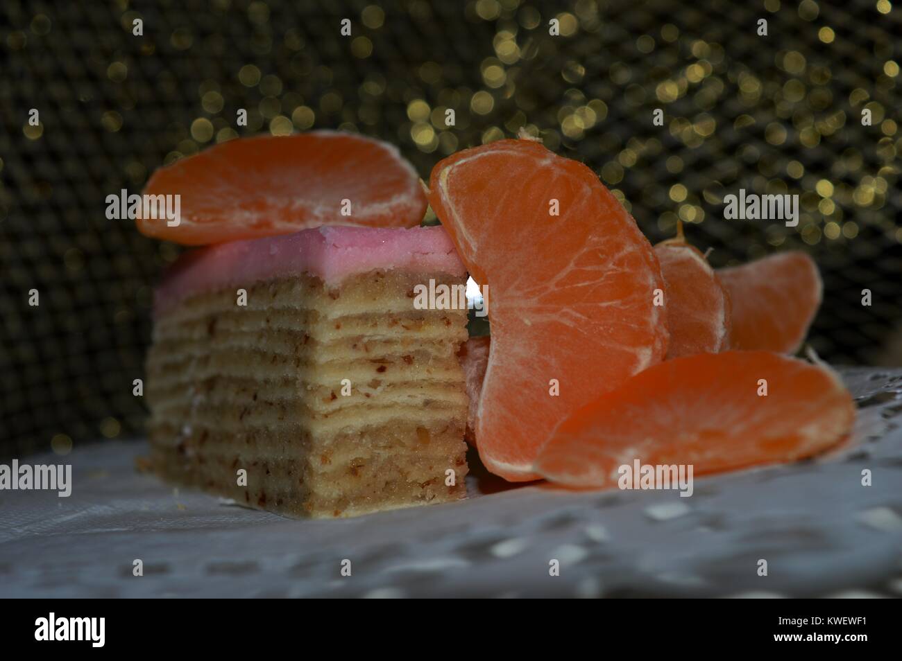 candy with mandarin Stock Photo - Alamy