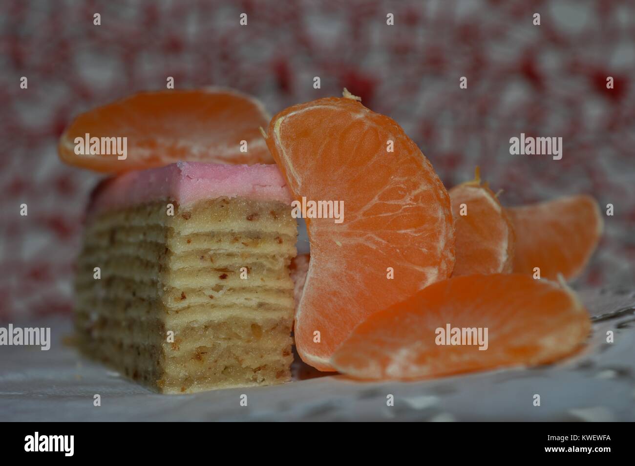 candy with mandarin Stock Photo - Alamy