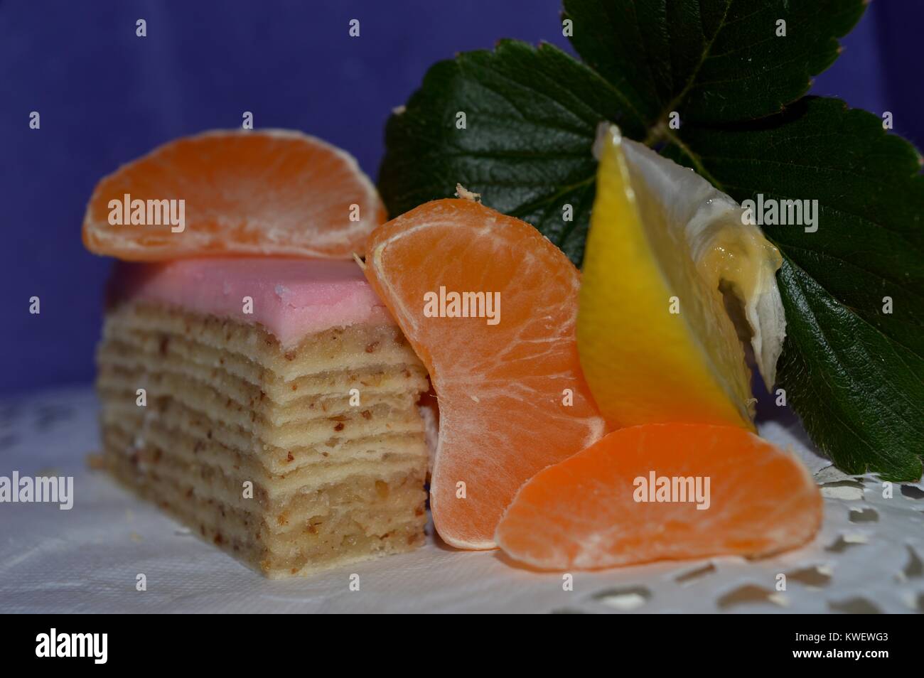 candy with mandarin Stock Photo - Alamy